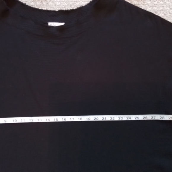 Before You | Tops | New Black Gauze Over Size Top 26 Long | Poshmark